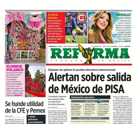 Primeras Planas S Bado De Abril De Licita Tweet