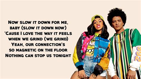Bruno Mars Finesse Remix Feat Cardi B Lyrics YouTube