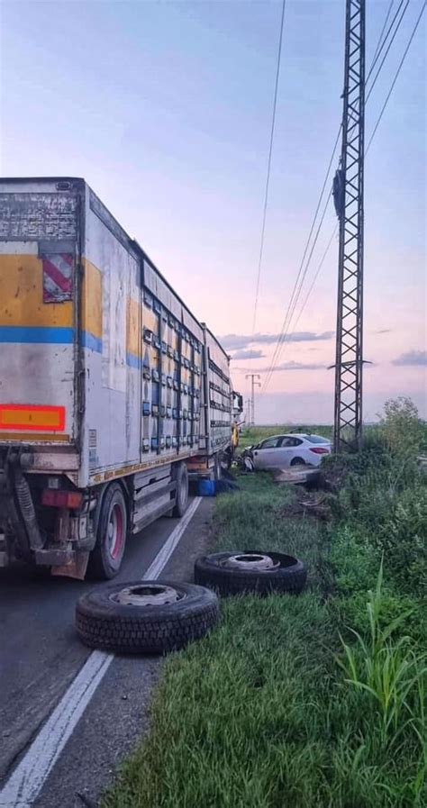 Accident rutier pe DN1 în zona localității Băicoi Info Trafic Prahova