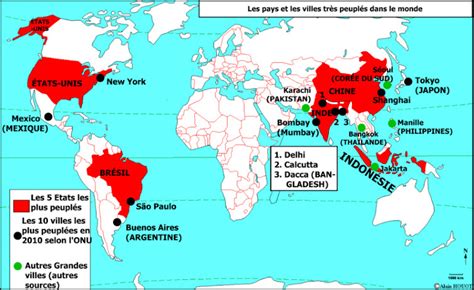 Les 10 Metropoles Les Plus Peuples