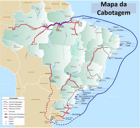 Cabotagem conceito e utilização no Brasil JP Logística e Transportes