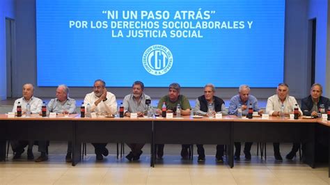 La CGT convocó a un paro nacional para el 24 de enero con marcha al