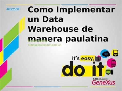 PPTX 066 Como Implementar Un Data Warehouse De Manera Paulatina