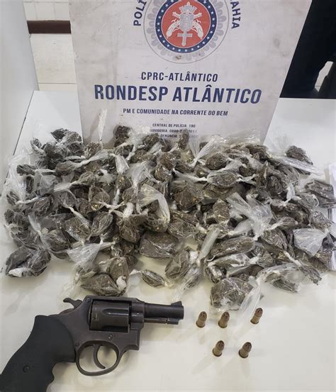 Salvador Rondesp Atlântico apreende cinco armas em menos de 48 horas