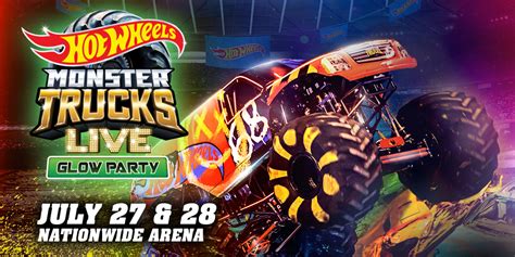 Hot Wheels Monster Trucks Live Glow Party