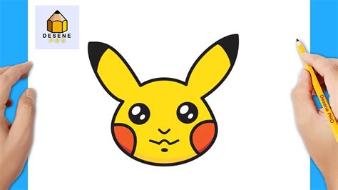 Cum Se Deseneaza Un POKEMON PIKACHU Usor Desene Anime Pas Cu Pas