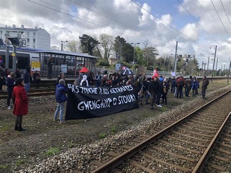 EN IMAGES Grève du 6 avril Plus dun millier de personnes ont