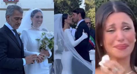 Belen Rodriguez Irriconoscibile E Criticata Al Matrimonio Della Sorella
