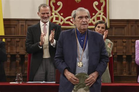 Imágenes del Premio Cervantes de 2023 a Rafael Cadenas Fotos Imágenes