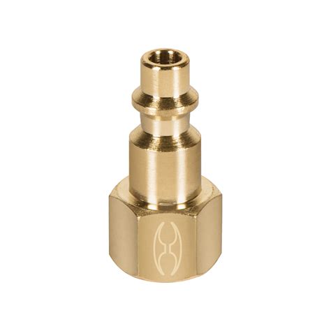 Ficha Tecnica Conector rápido de latón tipo F cuerda 1 4 NPT hembra