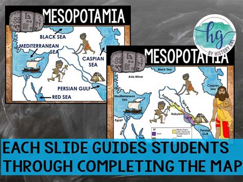 Mesopotamia Map Activity Print And Digital By History Gal