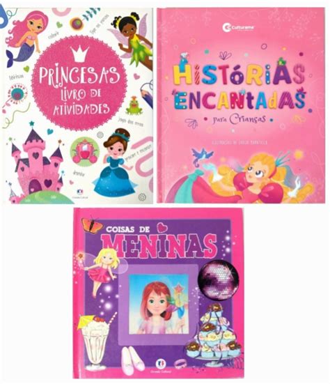 Coleção Livros Para Meninas A Partir 5 Anos Livraria Infantil e