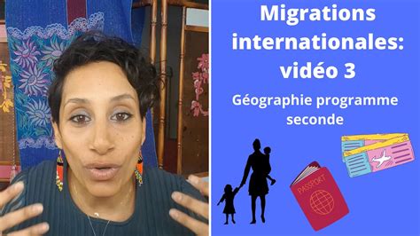 Les Migrations Internationales Seconde YouTube