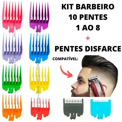 Kit 10 Pentes Pentes De Disfarce Para Máquina De Corte Submarino
