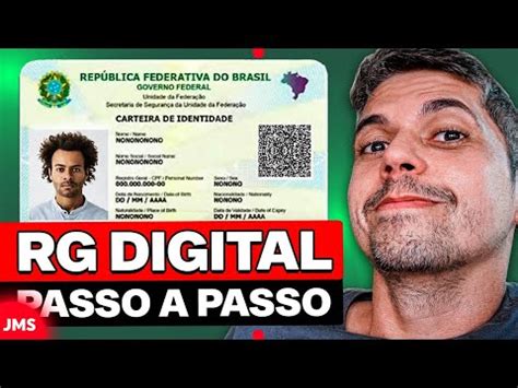 Nova Carteira De Identidade Onde Tirar E Como Usar O App RG Digital