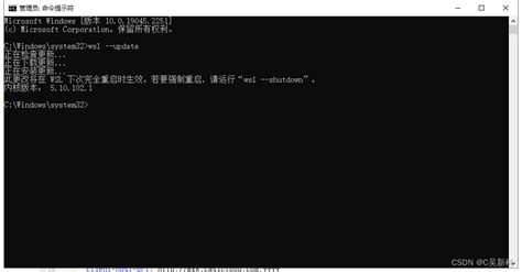 docker windows 下载安装 update the wsl kernel by running “wsl update“ or follow instructions at