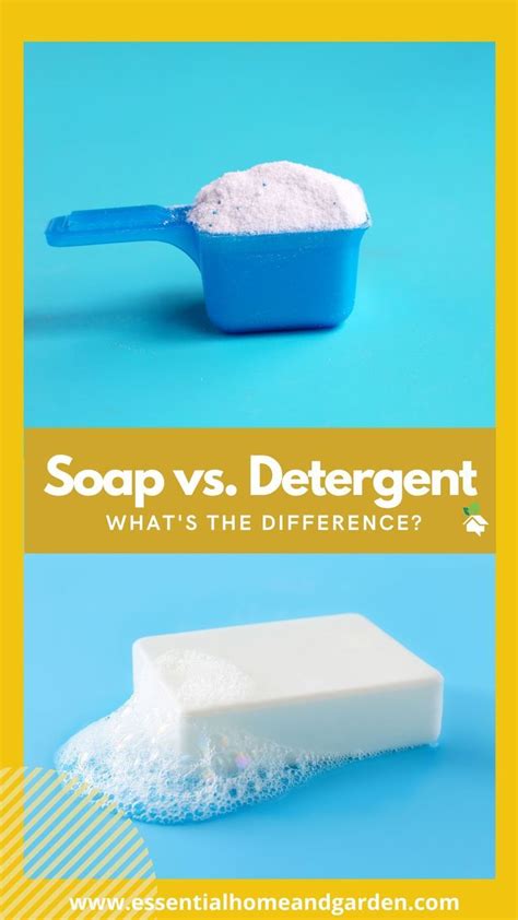 Soap Vs Detergent Whats The Difference In Soap Detergent