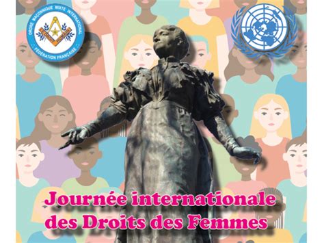 Le 8 mars journée internationale des droits des femmes Hiram be