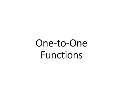 inverse functions general mathematics one to one functions example 1 determine the linear