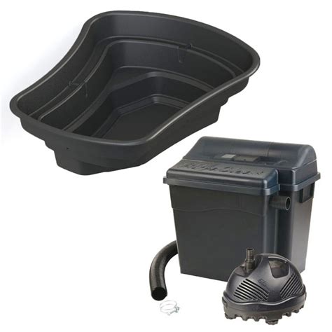 Bassin Préformé Nymphéa 1000 L Kit Filtraclear 2500 dedans Bassin De