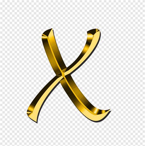 Fuente Del Alfabeto Letra Diverso Oro Png PNGEgg