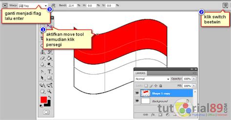 Cara Membuat Bendera Merah Putih Dengan Photoshop Tutorial Dasar