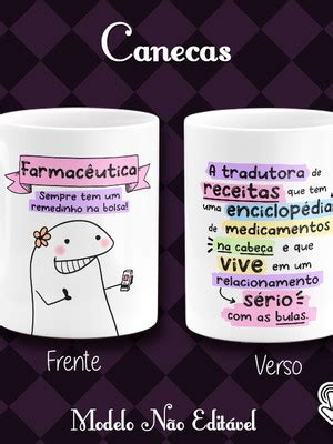 Arte digital caneca farmacêutica Compre Produtos Personalizados no Elo7