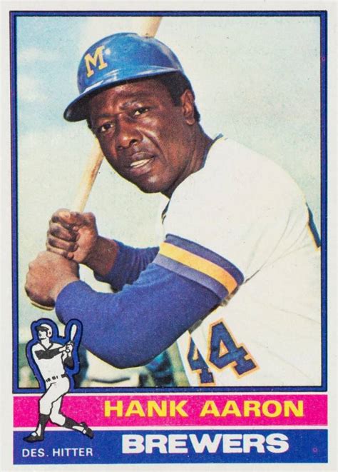 Topps Hank Aaron Baseball Vcp Price Guide