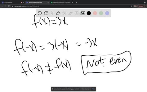 solved sketch the graph of the function and determine whether the function is even odd or