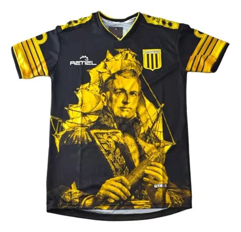 Camiseta Almirante Brown Homenaje Negra Retiel