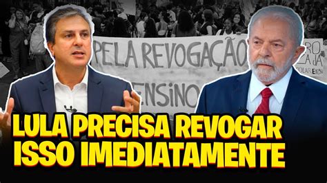 Lula precisa REVOGAR o NOVO ENSINO MÉDIO YouTube