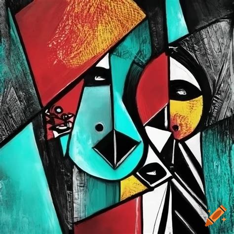 Black And White Surrealist Cubist Artwork On Craiyon