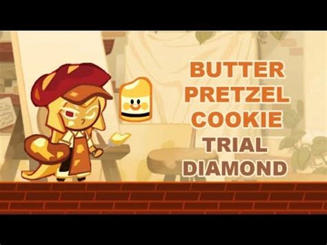 Cookie Run Ovenbreak Butter Pretzel Cookie Trial Diamond Youtube