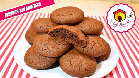 Galletas De Chocolate Sin Manteca F Ciles Y Rapidas Youtube