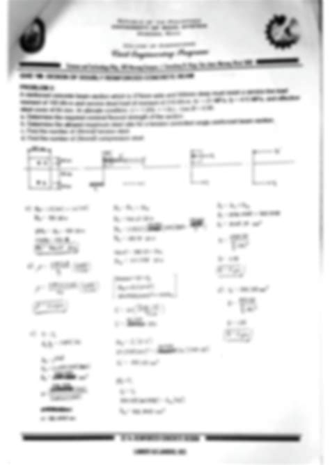 SOLUTION Investigation Of Singly Reinforced Concrete Beam Sample