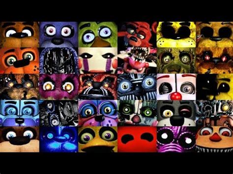 All Fnaf Jumpscares In Minutes Fnaf