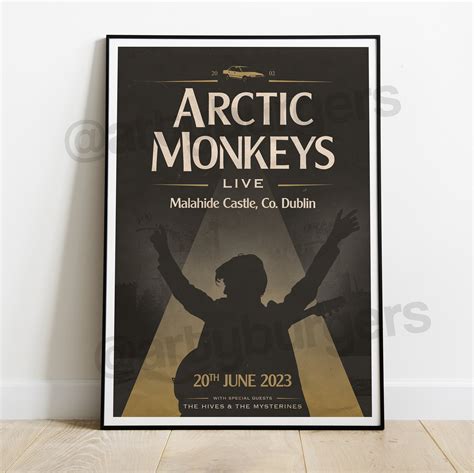 Trendy Arctic Monkeys Live Tour 2023 Posters Designs 2023 Shop On