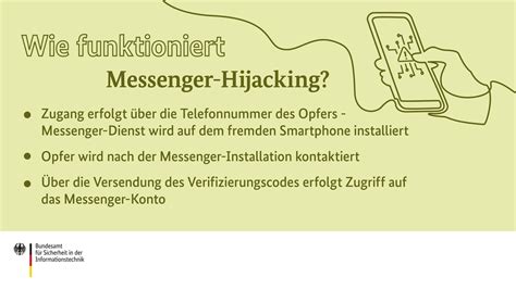 Bsi On Twitter Euer Messenger Anbieter Benachrichtigt Euch Ber Eine