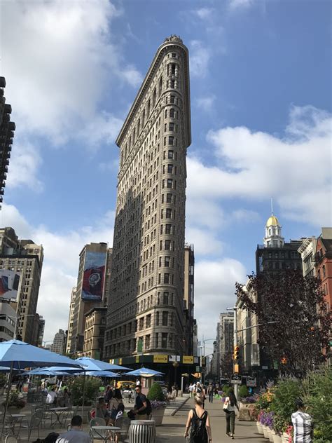 Flatiron Building Es Uno De Los Primeros Rascacielos De Nueva York