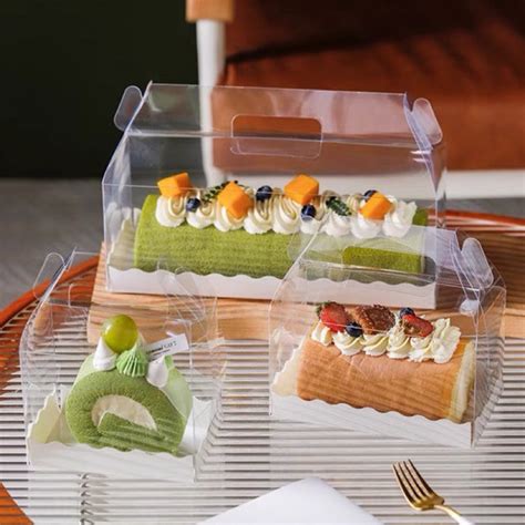 Jual Box Mika Gable Panjang Alas Kemasan Tenteng Bolu Gulung Roll