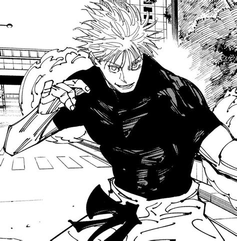 Gojo Satoru Jujutsu Manga art Mangá icons