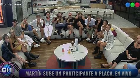 Así quedó la placa de nominados de Gran Hermano