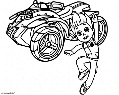 Ryder Paw Patrol Coloring Page
