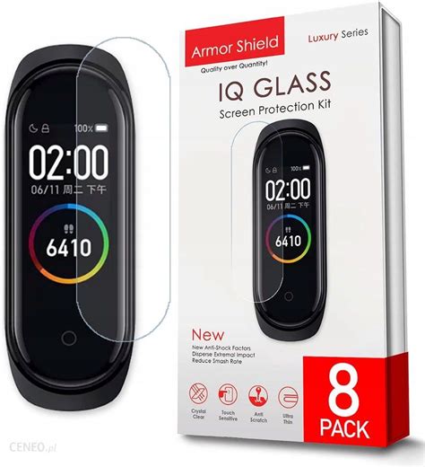 8Pack Szkło Hybrydowe Do Xiaomi Mi Band 4 Opinie i ceny na Ceneo pl