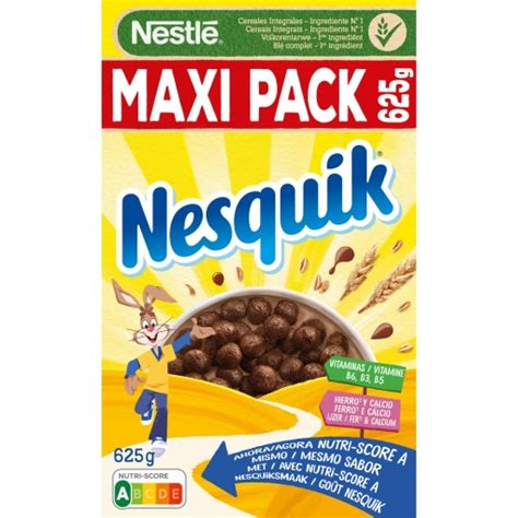 Cereales integrales de chocolate Nesquik Nestlé 625 g Supermercado