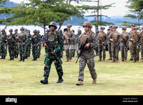 Indonesian Marine Corps 1st Lt Ketut Yoga Kosala Left A Platoon