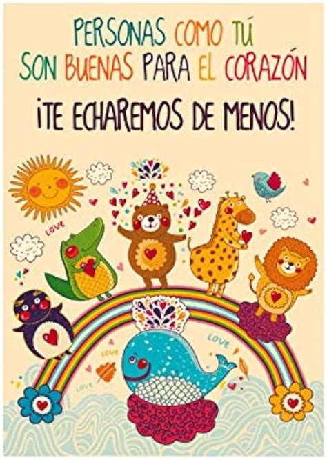 Amazon Es Tarjeta Despedida Trabajo