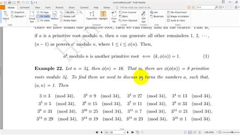number theory 2 tenth lecture primitive root youtube