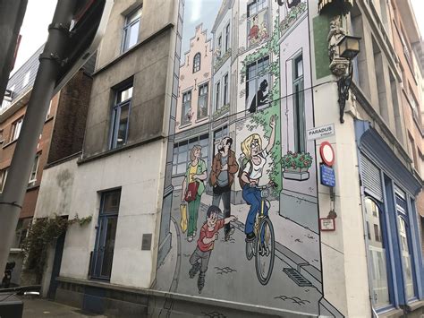 Wandeling Langs De Mooiste Stripmuren Van Antwerpen 4 2 Km