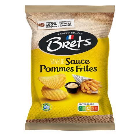 Chips Brets Ondul Es Saveur Sauce Pommes Frites Bret S Le Chipsier